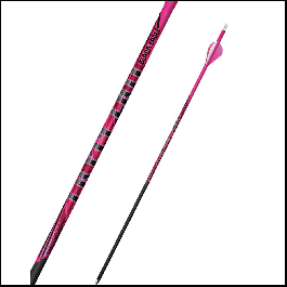 Black Eagle Outlaw Pink Crested Arrows | Creed Archery Supply