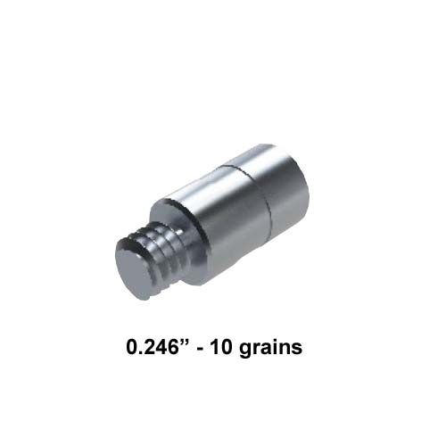 25 Grain Arrow Inserts Gold Tip 10-Grain Arrow Weight Screws (12-Pack ...