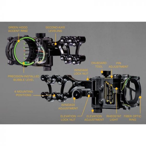 Trophy Ridge Fix Series Bow Sights | Creed Archery Supply