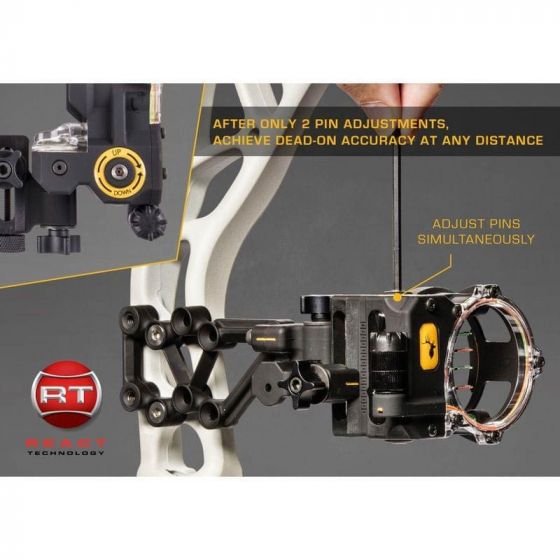 Trophy Ridge React H4 Bow Sight | Creed Archery Supply