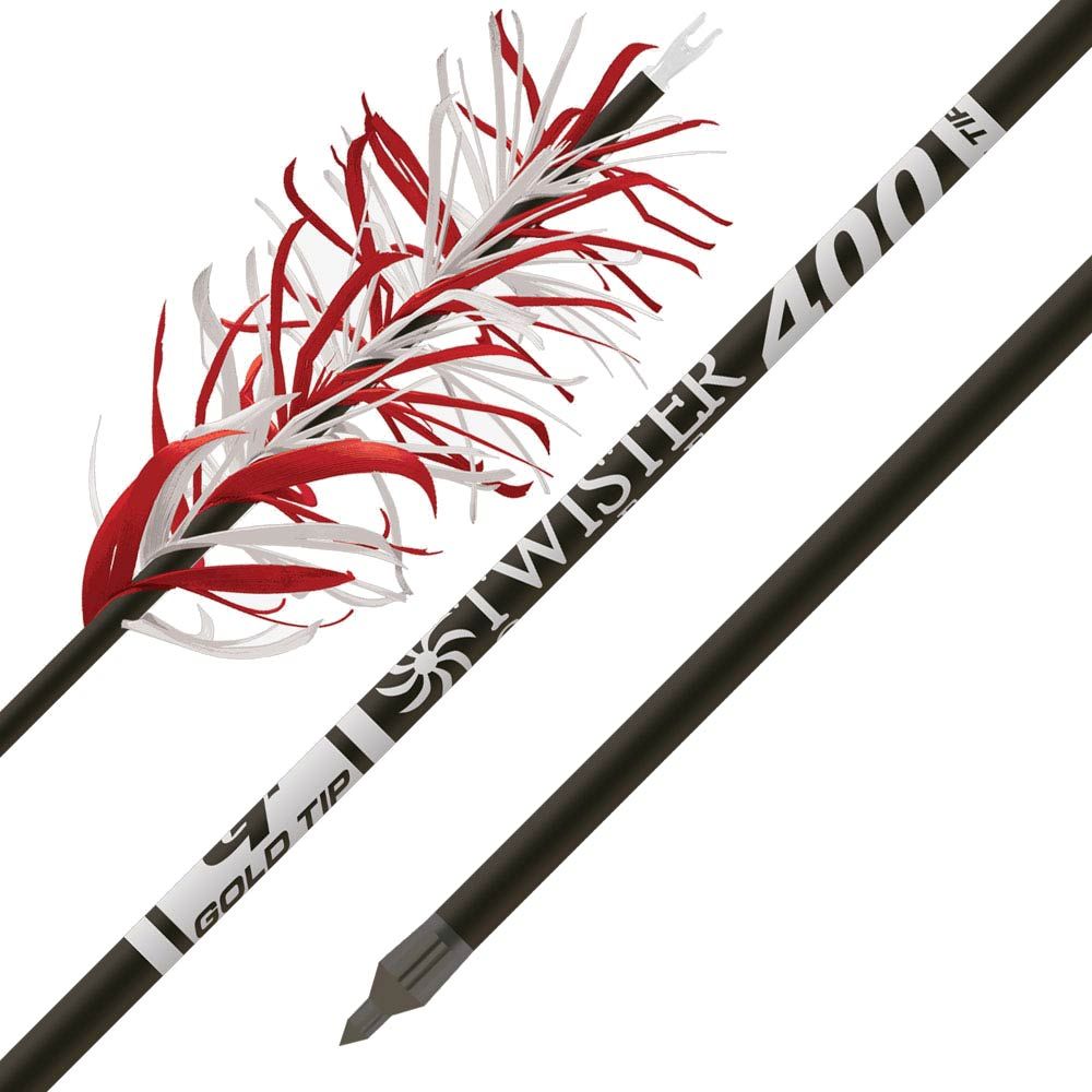 Gold Tip Twister Flu Flu Carbon Arrow | Creed Archery Supply