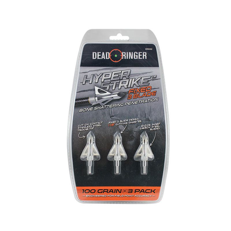 Dead Ringer Hyper Strike Fixed Blade Broadhead | Creed Archery Supply